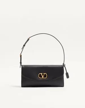 Valentino Garavani Small Nappa Shoulder Bag - Black