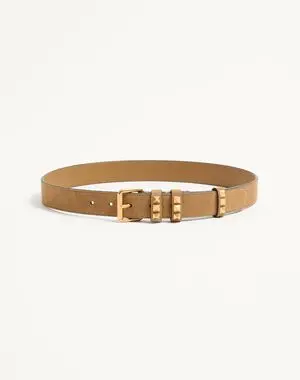 Valentino Garavani Flaneuse Belt - Havana Beige