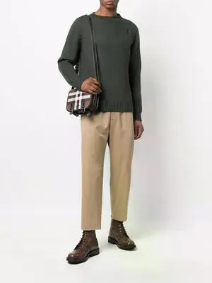 DELL'OGLIO Merino Knit Crew Neck Jumper