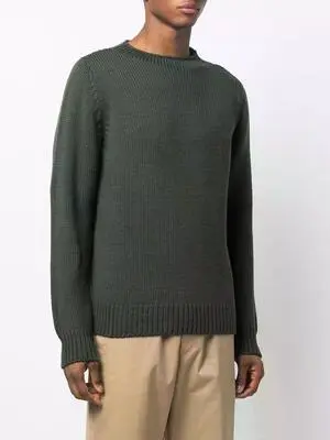 DELL'OGLIO Merino Knit Crew Neck Jumper