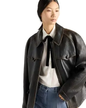 Prada Crepe De Chine Shirt - Neutral