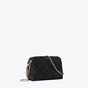 Tory Burch Fleming Soft Suede Crossbody Bag