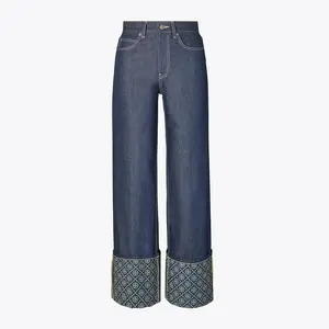 Tory Burch Straight Leg Jeans For Women