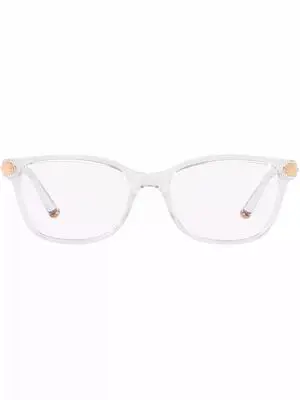 Dolce & Gabbana Logo-tip Square Glasses - Neutrals