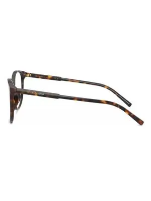 Dolce & Gabbana Tortoiseshell Round-frame Glasses