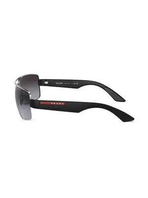 Prada Linea Rossa Square Frame Sunglasses