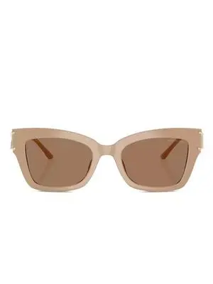 Michael Kors Logo Cat-eye Sunglasses - Neutrals