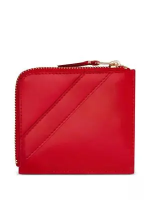 Comme Des Garçons Big Bow Zip Wallet - Red