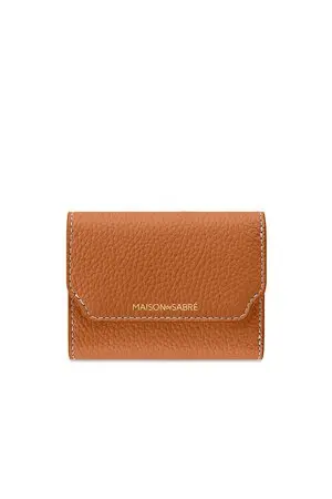 MAISON DE SABR Trifold Wallet - Pecan Brown