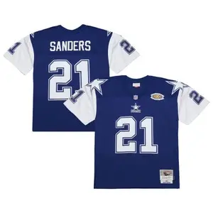 Mitchell & Ness Deion Sanders Dallas Cowboys 1995 Legacy Replica Jersey - Navy