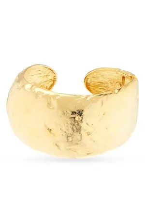 KENNETH JAY LANE Domed Cuff Bracelet - Gold