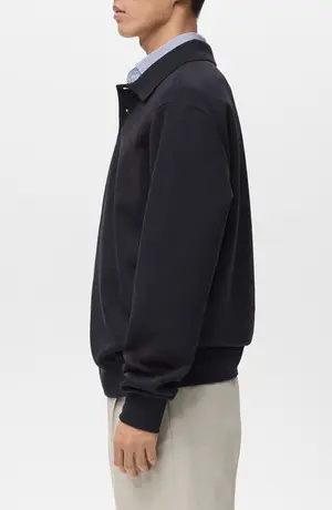 Mango Regular Fit Polo Sweatshirt