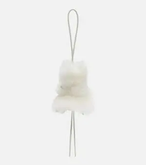 Loewe Bunny Shearling Bag Charm
