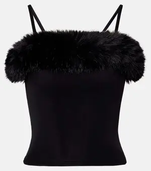 Balenciaga Jersey Camisole - Black