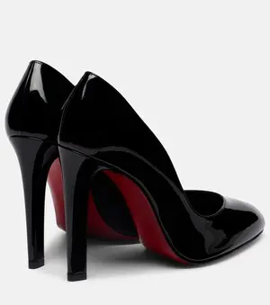 CHRISTIAN LOUBOUTIN Fannylove Patent Leather Pumps - Black