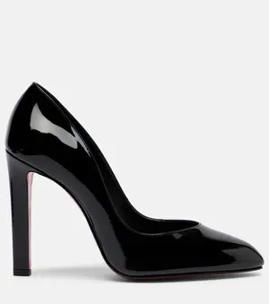 CHRISTIAN LOUBOUTIN Fannylove Patent Leather Pumps - Black