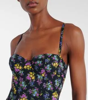 Dolce & Gabbana Floral Print Swimsuit