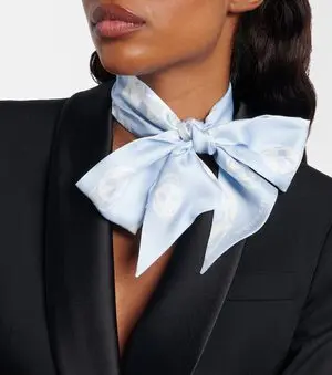 Alexander McQueen Skull Silk Scarf