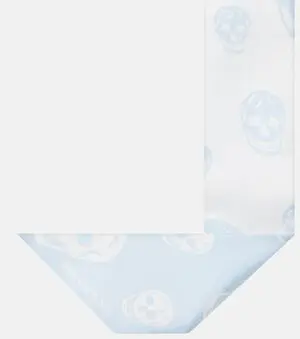 Alexander McQueen Skull Silk Scarf