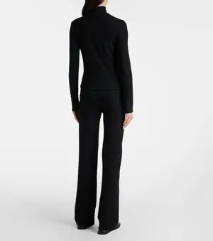 LESET Lauren High-rise Straight Pants