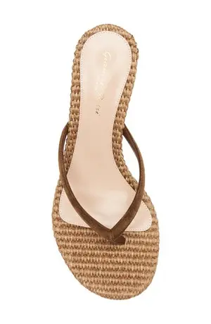 GIANVITO ROSSI Calypso Thong Sandal
