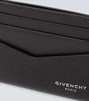 Givenchy Logo Leather Card Holder
