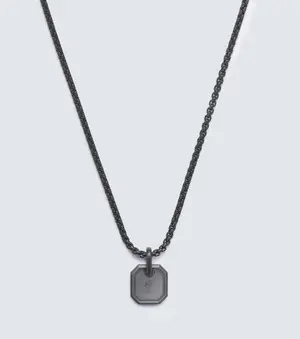 David Yurman Titanium Pendant Necklace