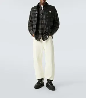 Moncler Quilted Down Vest - Black