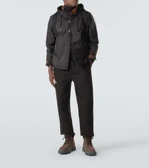 Moncler Grimpeurs Raincoat - Black