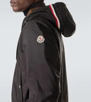Moncler Grimpeurs Raincoat - Black
