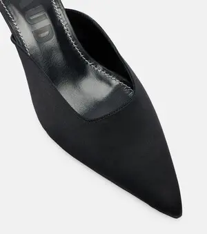 Staud Sebastian Pointed Toe Mules - Black