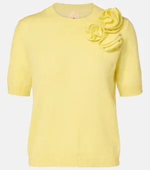 Jardin Des Orangers Frill Sweaters For Women