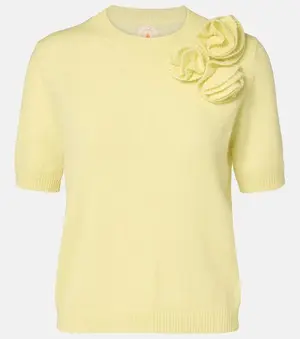 Jardin Des Orangers Frill Sweaters For Women