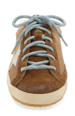 GOLDEN GOOSE Super-star Shearling Lined Mule Sneakers