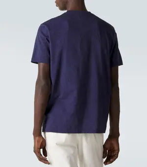 Etro Paisley Cotton T-shirt - Blue