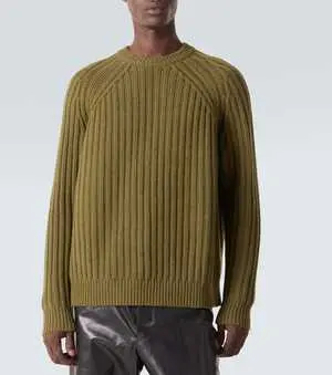 ALLUDE Wool And Cashmere Sweater - Green