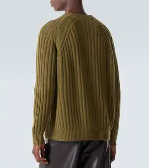 ALLUDE Wool And Cashmere Sweater - Green