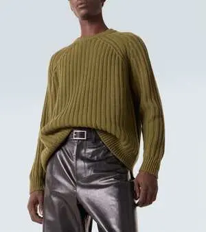 ALLUDE Wool And Cashmere Sweater - Green