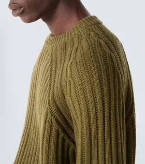 ALLUDE Wool And Cashmere Sweater - Green