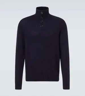 Allude Button Detailed Knitwear For Men