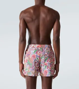 Etro Paisley Swim Trunks - Multicoloured