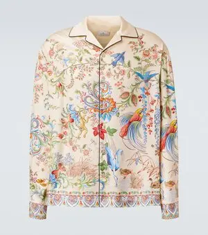 Etro Printed Shirt - Beige