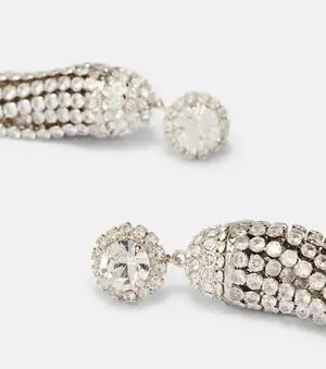 Rabanne Crystal-embellished Drop Earrings
