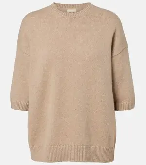 Khaite Ares Cashmere Sweater Beige