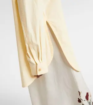Khaite Goya Cotton Poplin Shirt