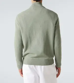 Polo Ralph Lauren Cotton Half-zip Sweater - Green