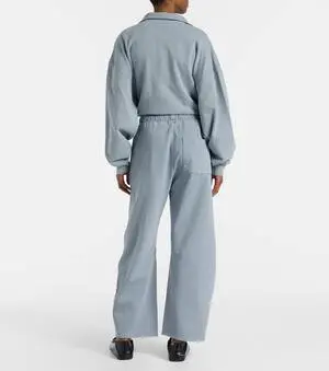 Citizens Of Humanity Miro Cotton Fleece Sweatpants - Blue