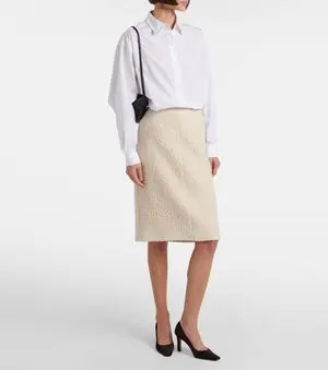 THE ROW Carla 80 Suede Pumps