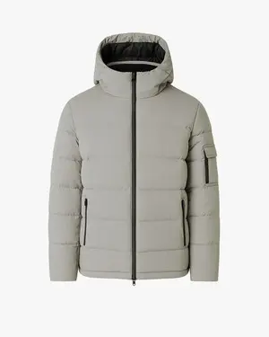 QUARTZ CO. Dawson Hooded Recycled Down Jacket