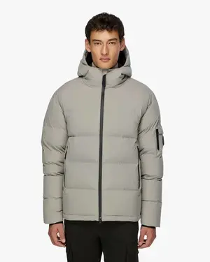 QUARTZ CO. Dawson Hooded Recycled Down Jacket